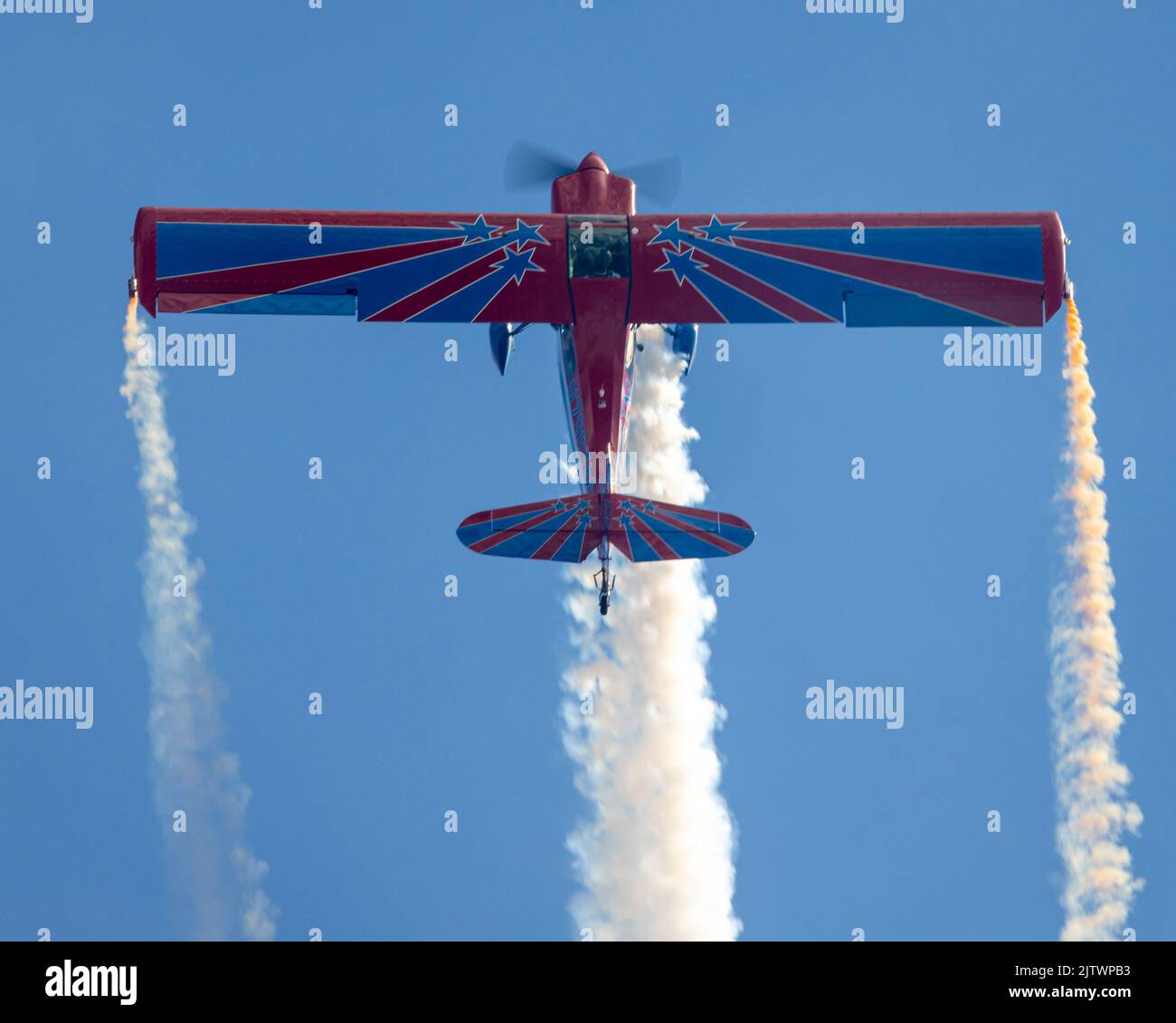 The incredible John Black at the Stuart Air Show Stock Photo - Alamy