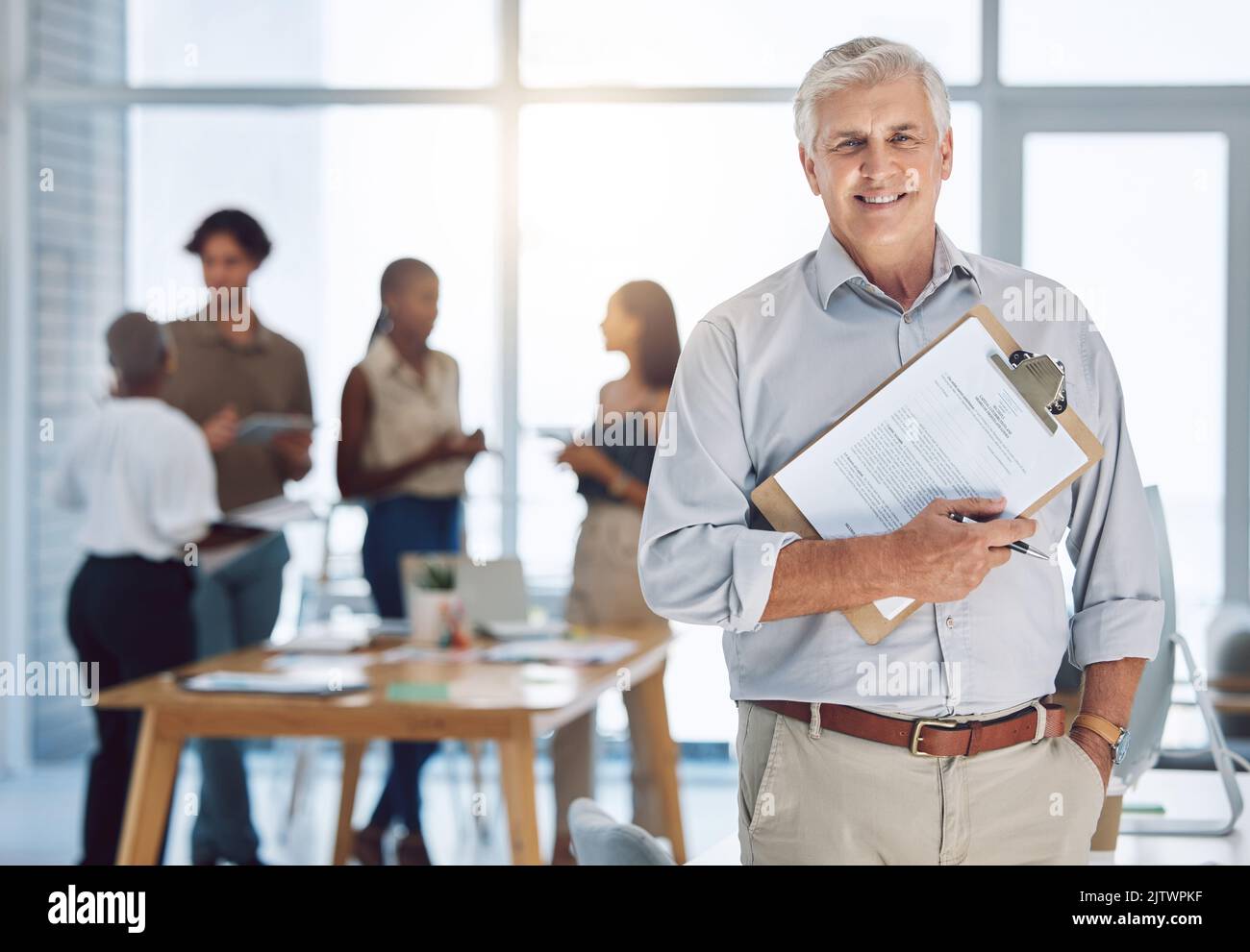 Business man leadership, manager documents and coaching planning for ...