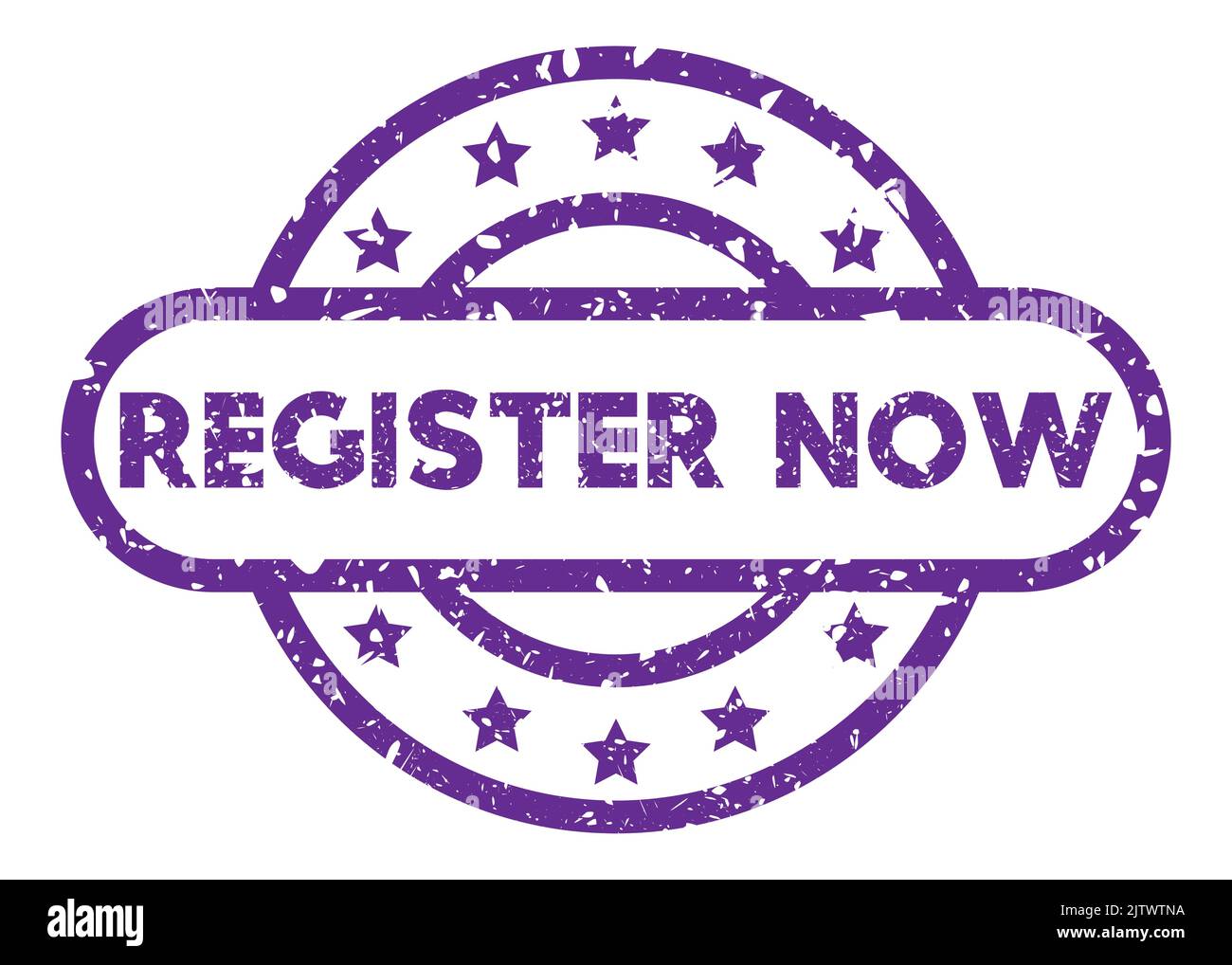 Simple vintage rubber stamp with Register Now text Stock Vector Image ...