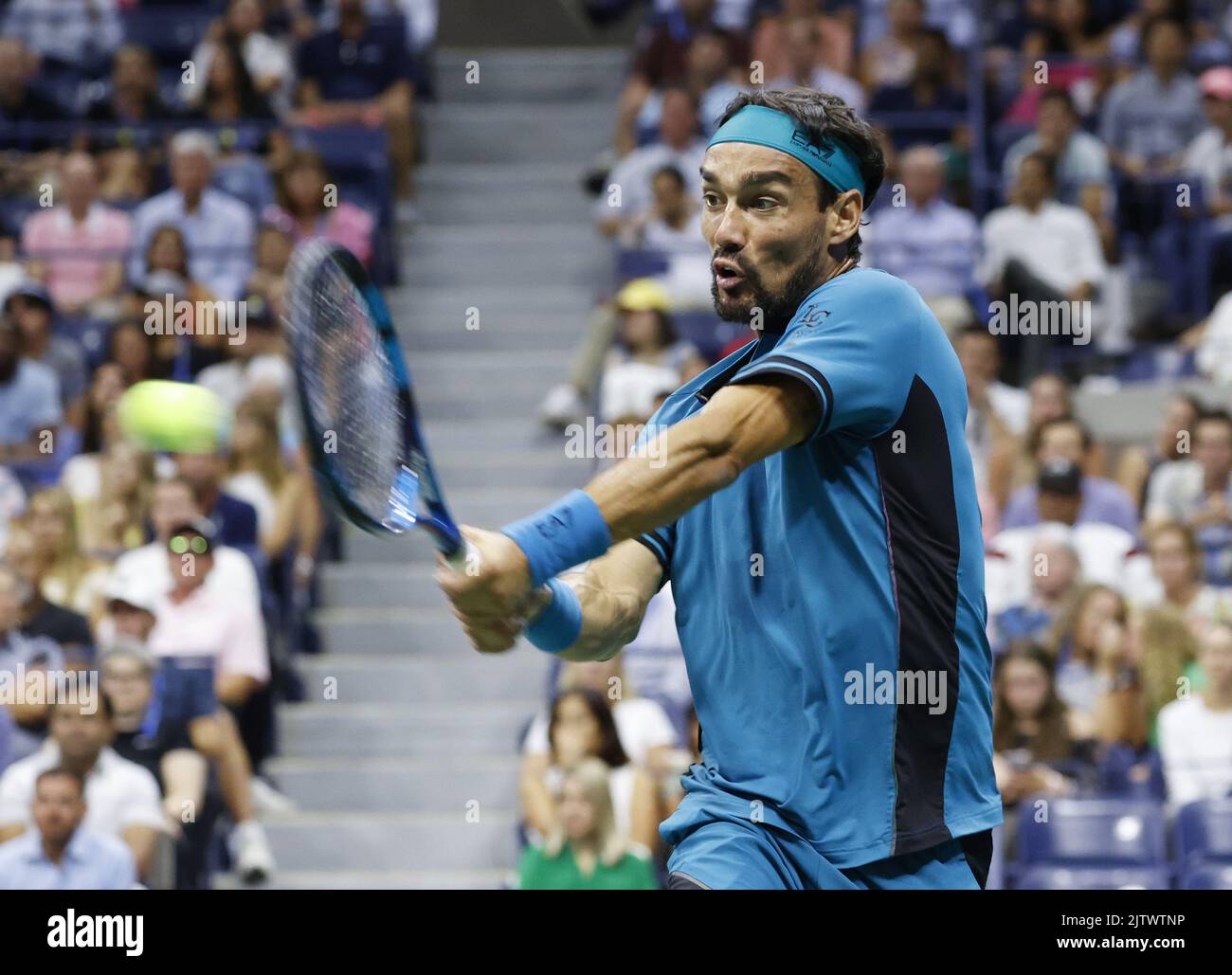 Flushing Meadow, United Stated. 01st Sep, 2022. Fabio Fognini of Italy ...