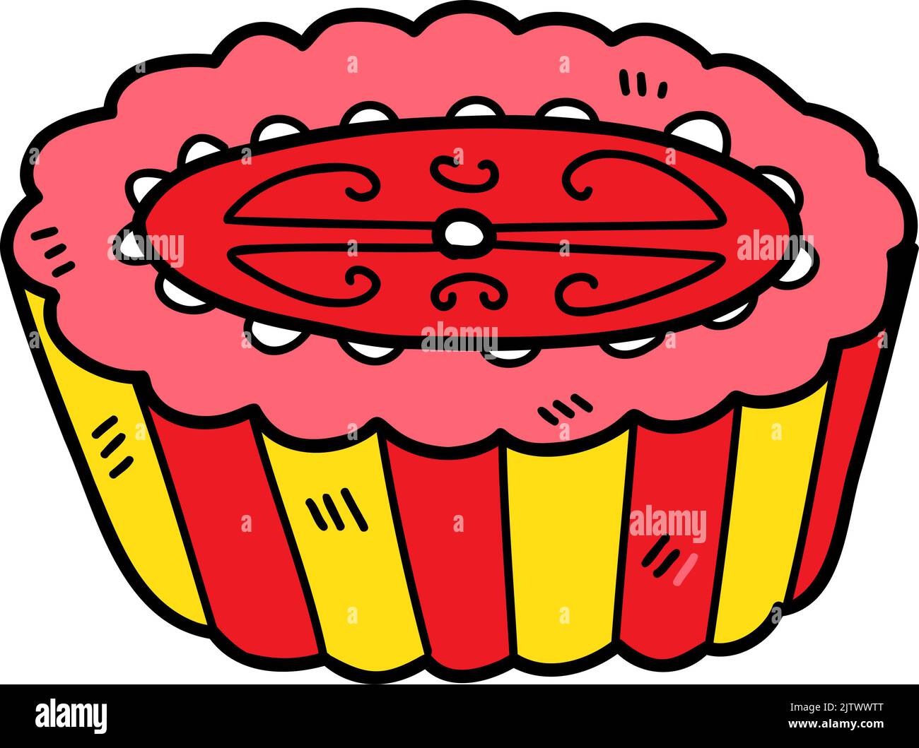 hand drawn Chinese Spring Rolls illustration on transparent background ...