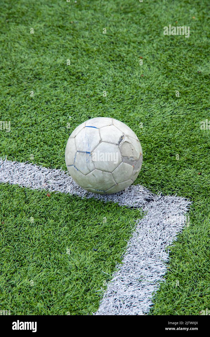 Worn out ball hi-res stock photography and images - Alamy