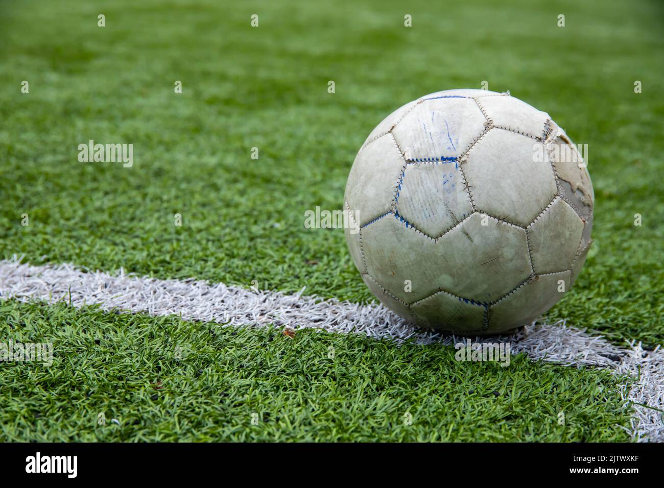 Worn out ball hi-res stock photography and images - Alamy