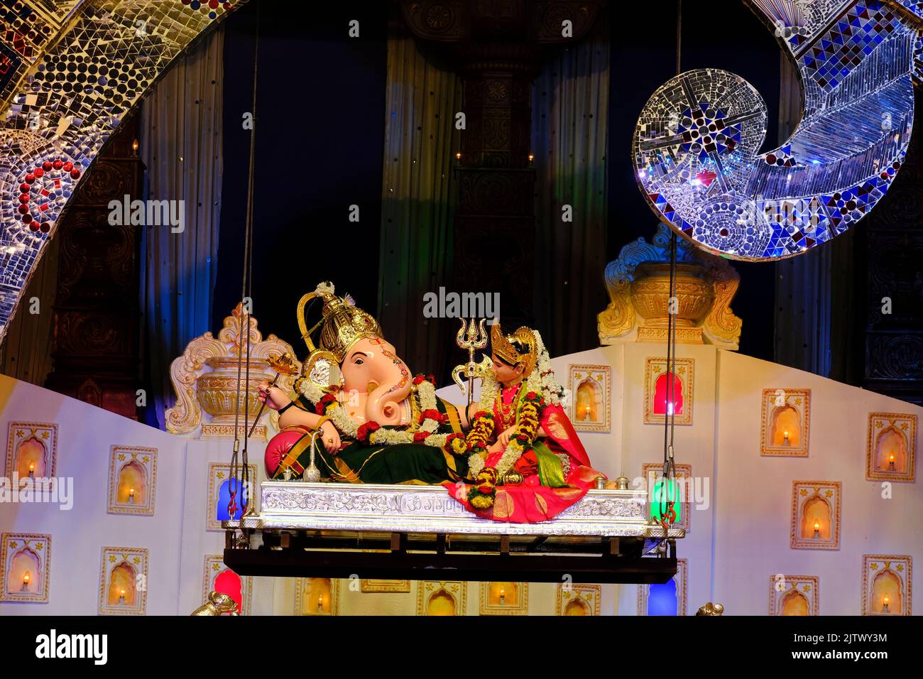 01 September 2022, Pune, Maharashtra, India, Ganpati. Ganesha. The ...