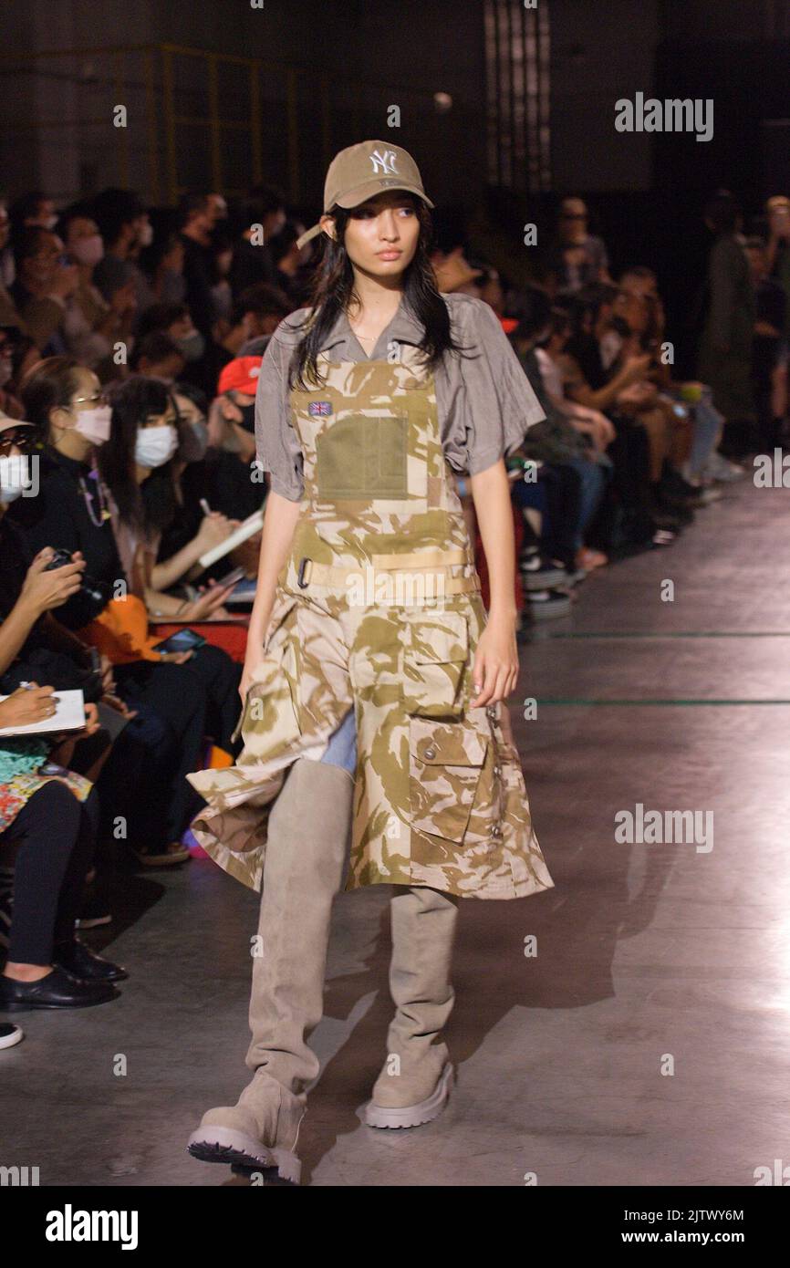 Tokyo, Japan. 1st Sep, 2022. Runway model, September 1, 2022 - Fashion ...