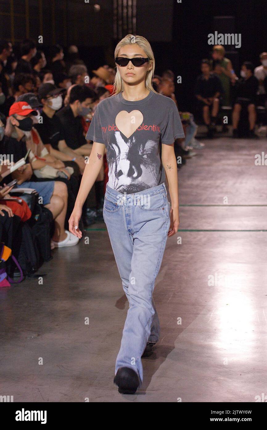 Tokyo, Japan. 1st Sep, 2022. Runway model, September 1, 2022 - Fashion ...