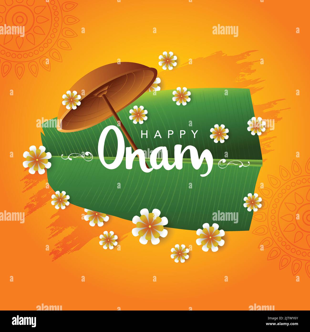 Kerala onam festival greetings. vector illustration design Stock Vector ...