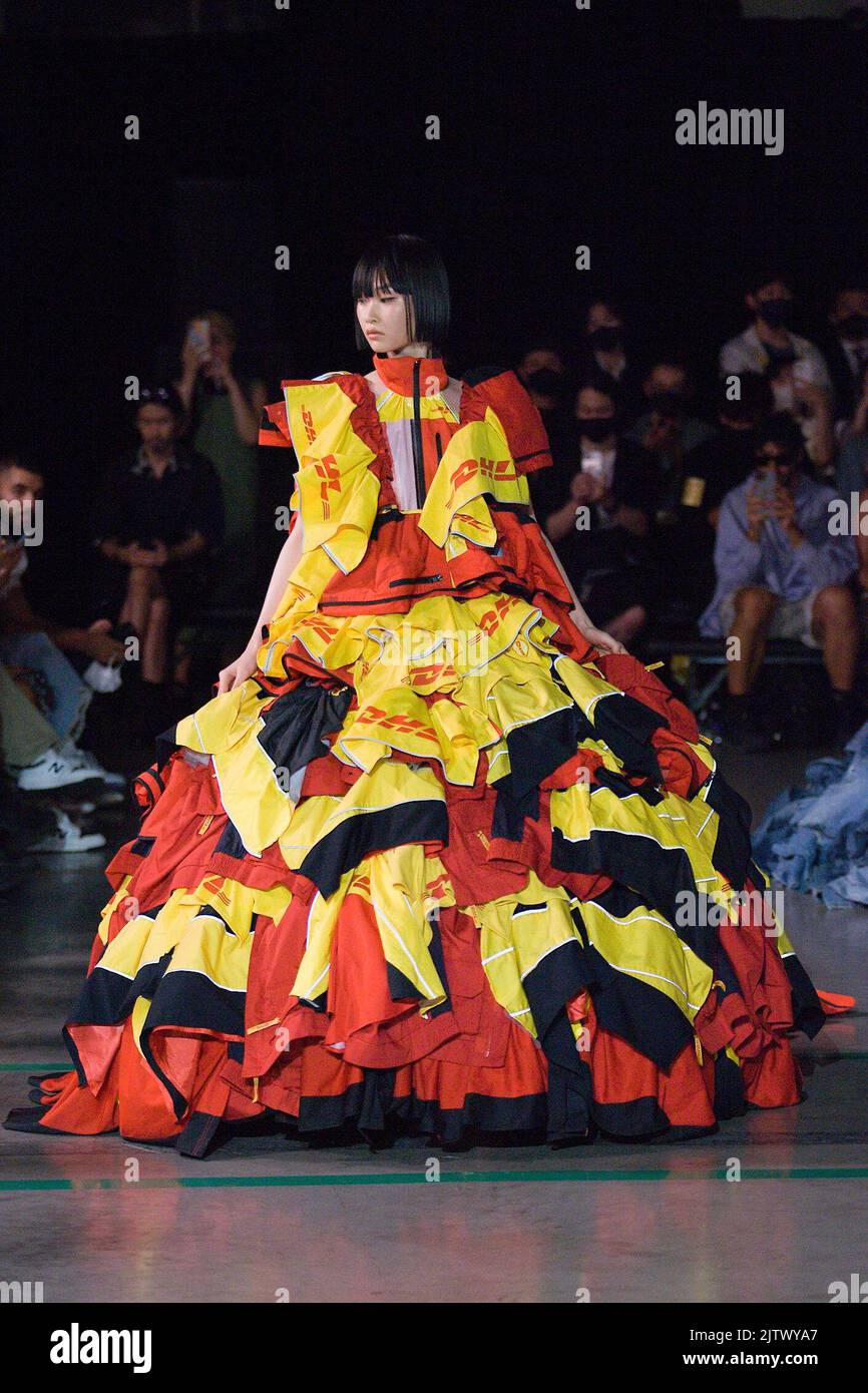 Tokyo, Japan. 1st Sep, 2022. Runway model, September 1, 2022 - Fashion ...