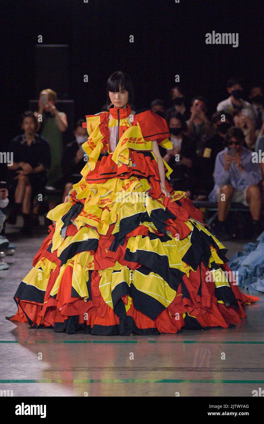 Tokyo, Japan. 1st Sep, 2022. Runway model, September 1, 2022 - Fashion ...