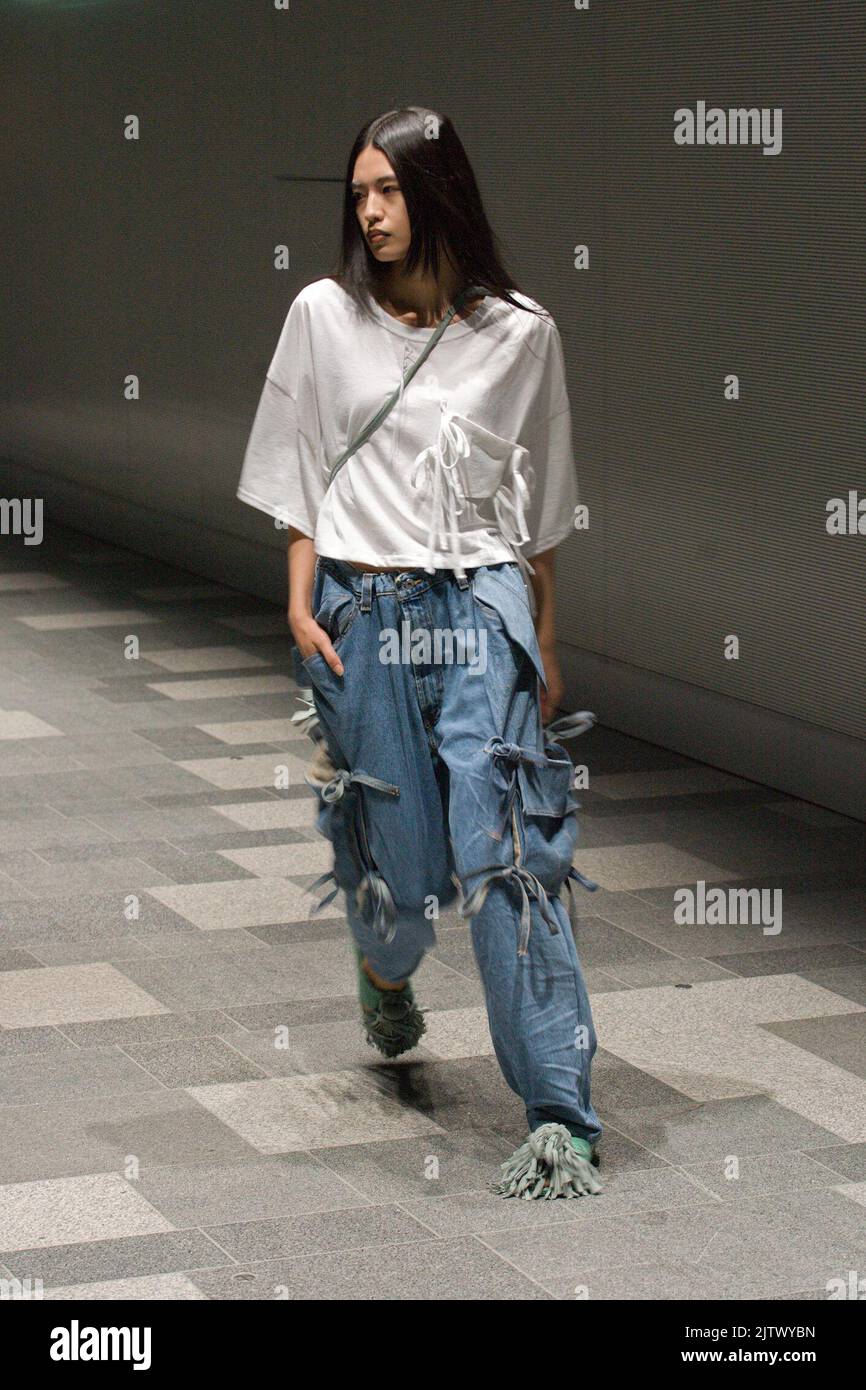 Tokyo, Japan. 1st Sep, 2022. Runway model, September 1, 2022 - Fashion ...