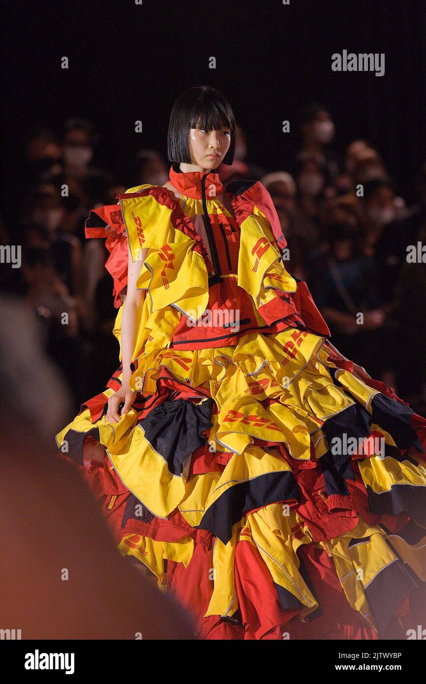 Tokyo, Japan. 1st Sep, 2022. Runway model, September 1, 2022 - Fashion ...