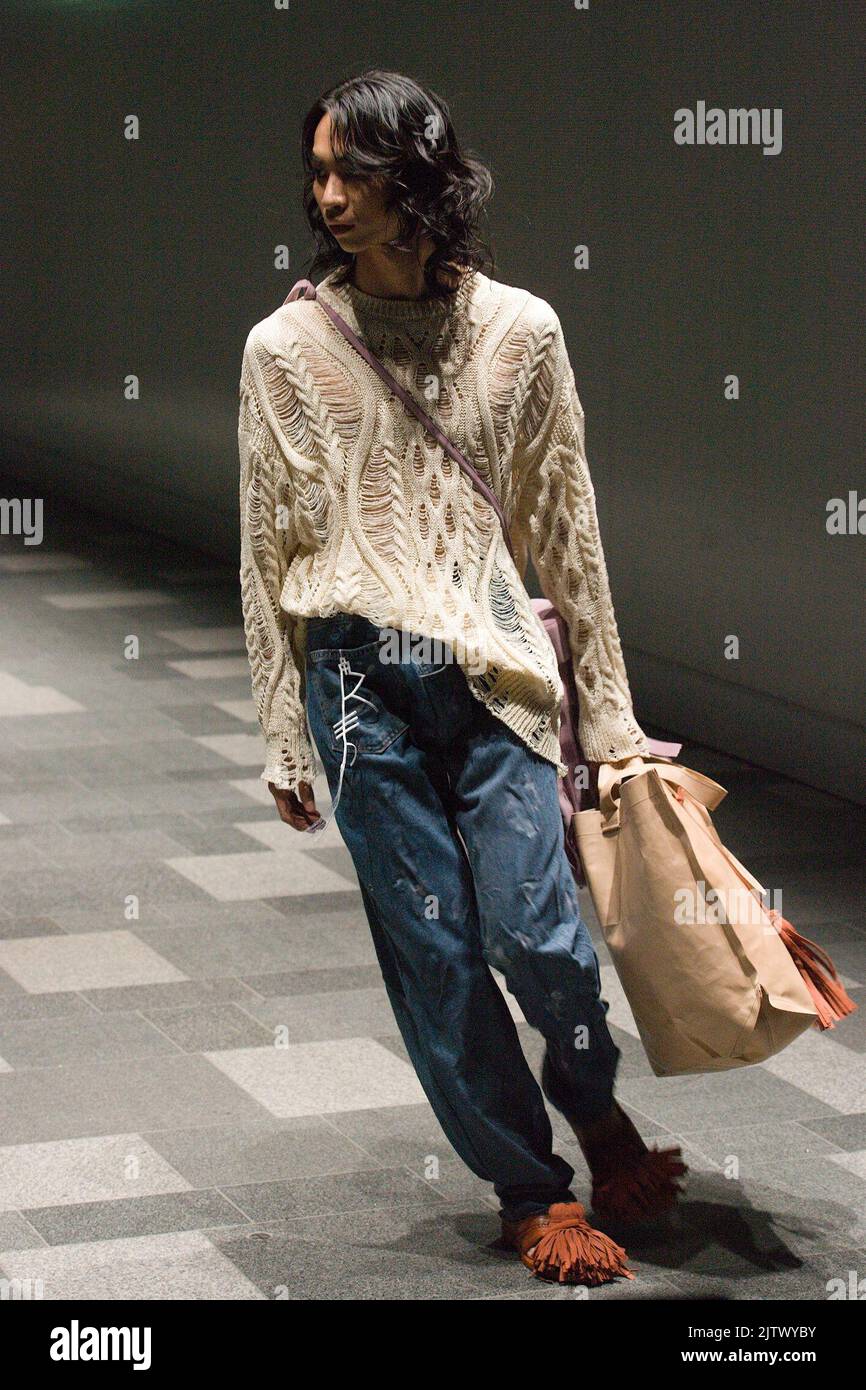 Tokyo, Japan. 1st Sep, 2022. Runway model, September 1, 2022 - Fashion ...