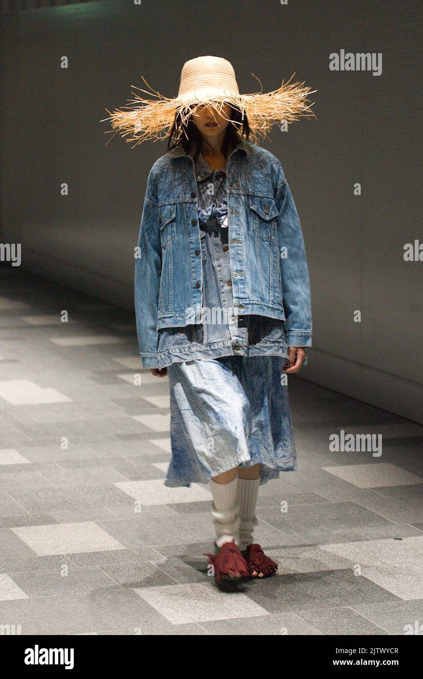 Tokyo, Japan. 1st Sep, 2022. Runway model, September 1, 2022 - Fashion ...