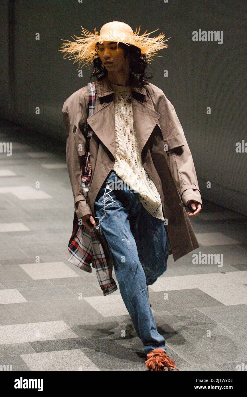 Tokyo, Japan. 1st Sep, 2022. Runway model, September 1, 2022 - Fashion ...
