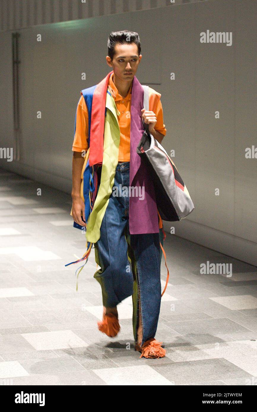 Tokyo, Japan. 1st Sep, 2022. Runway model, September 1, 2022 - Fashion ...