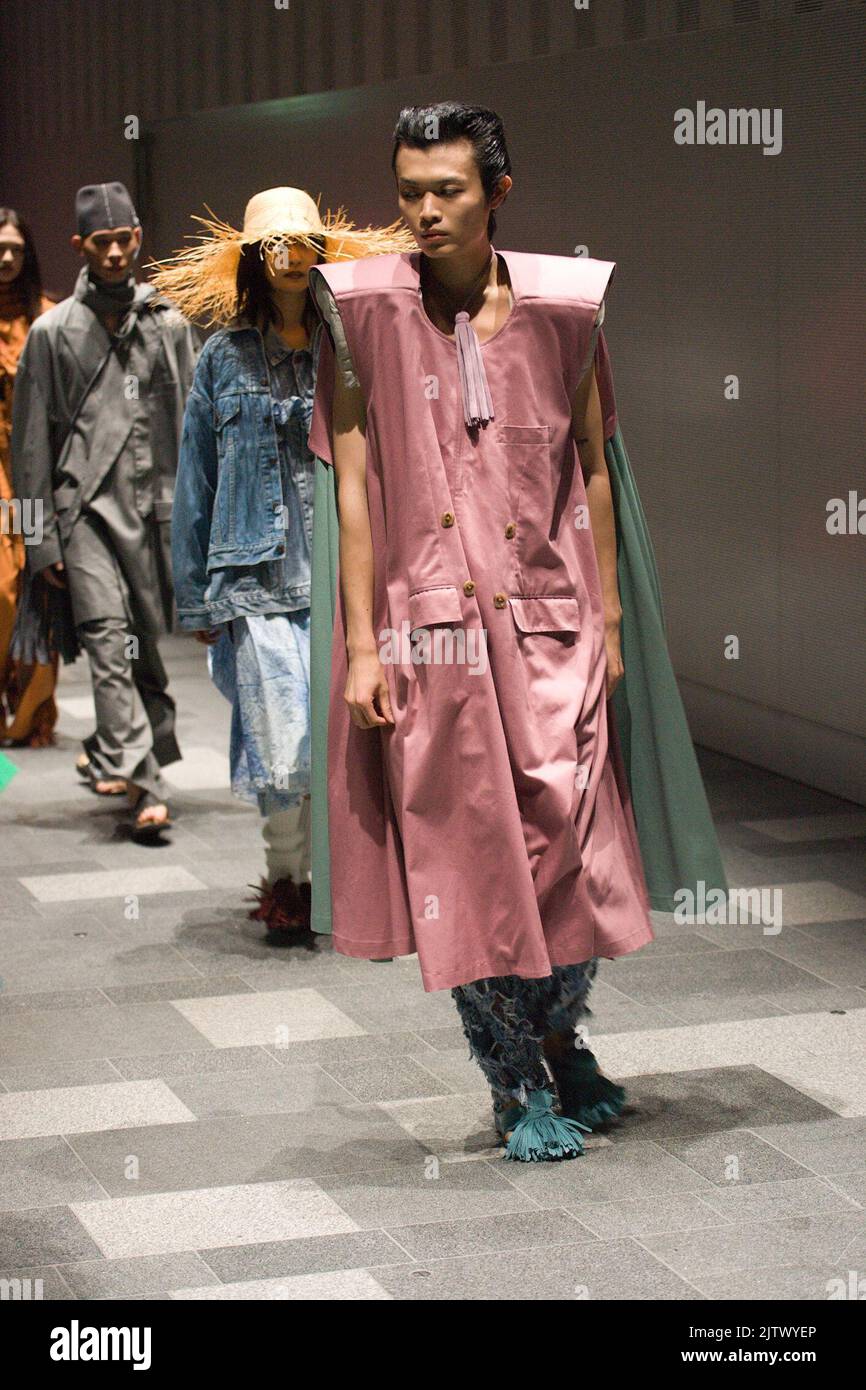 Tokyo, Japan. 1st Sep, 2022. Runway model, September 1, 2022 - Fashion ...
