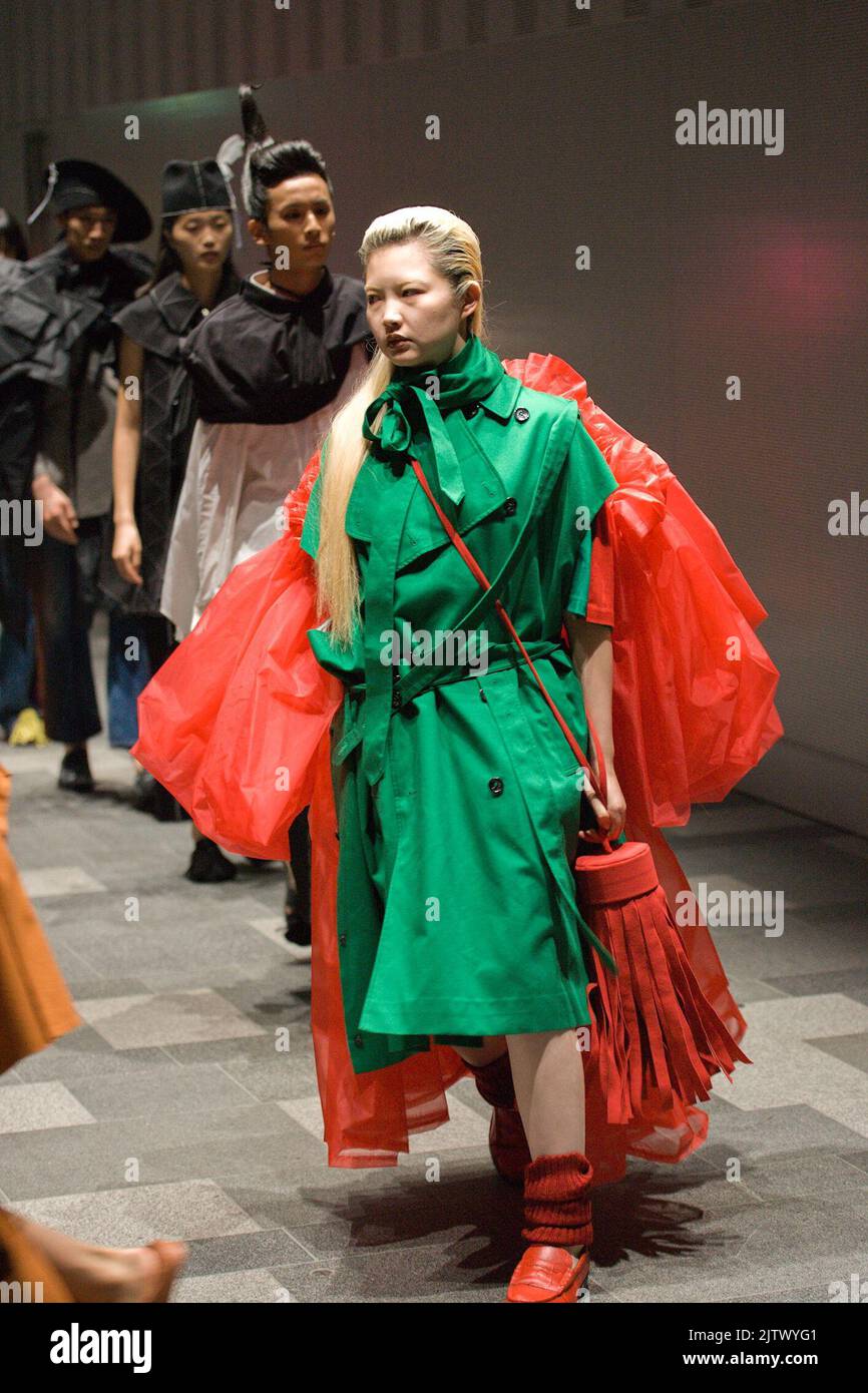 Tokyo, Japan. 1st Sep, 2022. Runway model, September 1, 2022 - Fashion ...