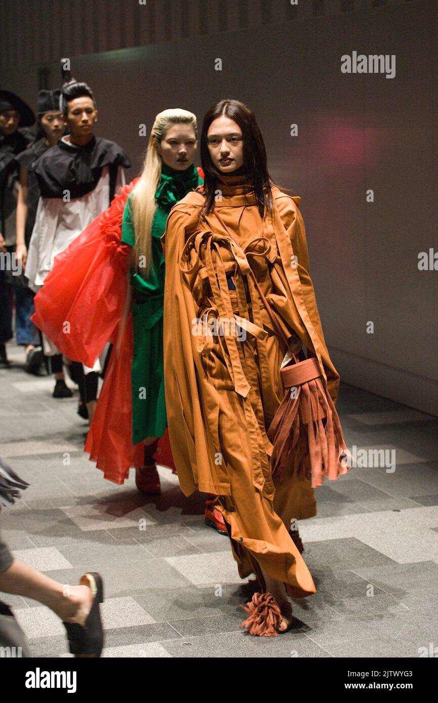 Tokyo, Japan. 1st Sep, 2022. Runway model, September 1, 2022 - Fashion ...