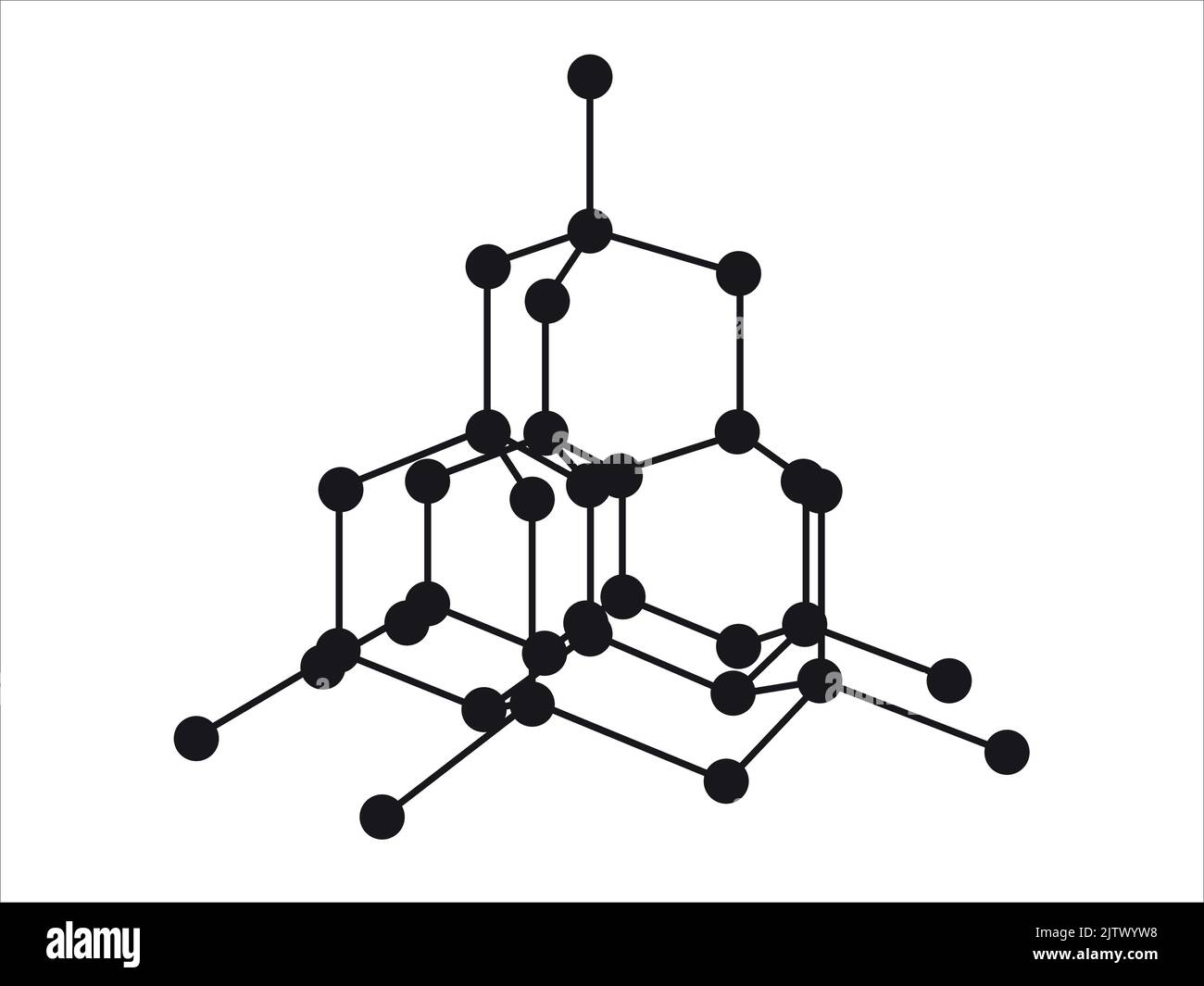Carbon Diamond Structure