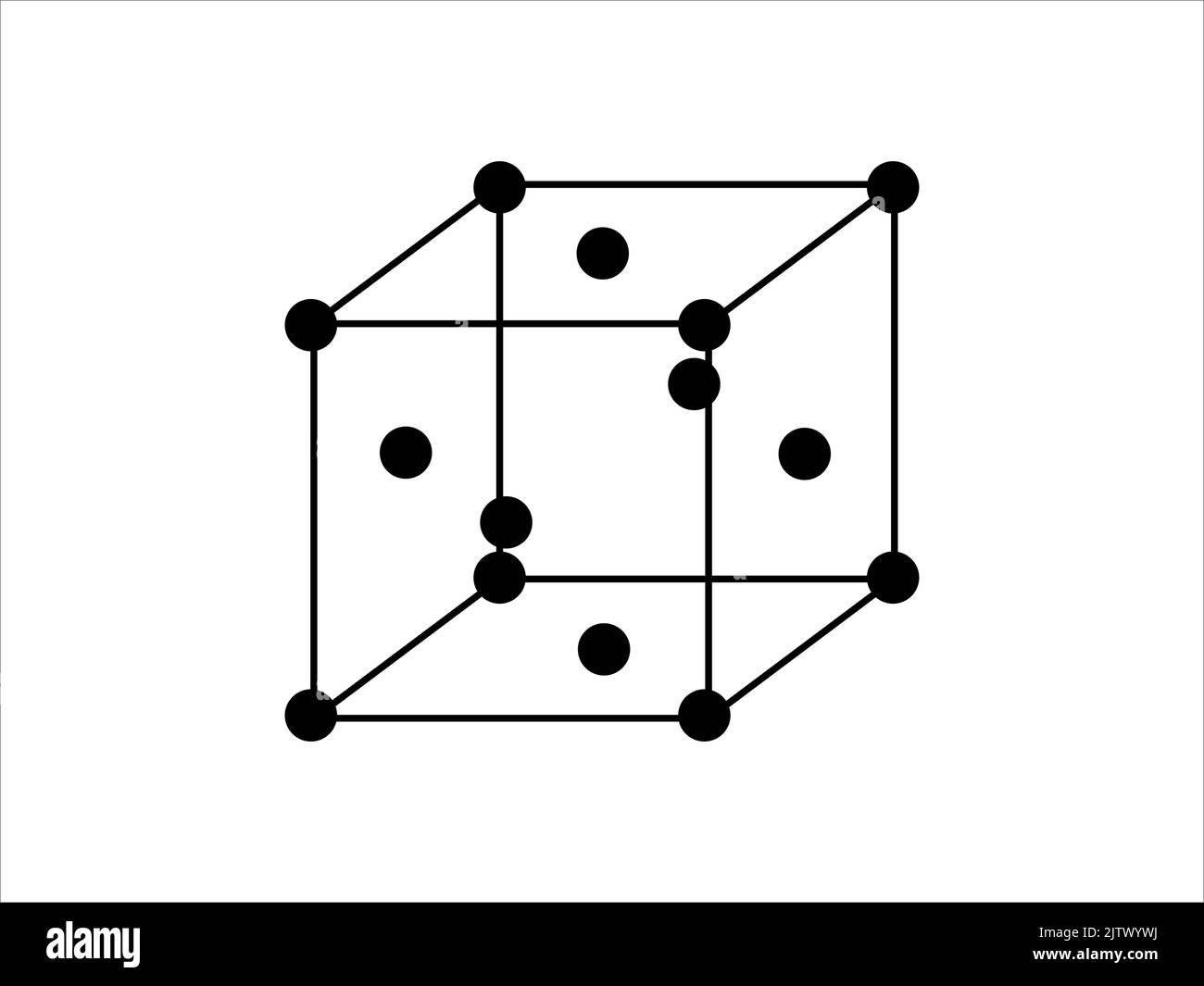 End Centered Cubic Unit Cell