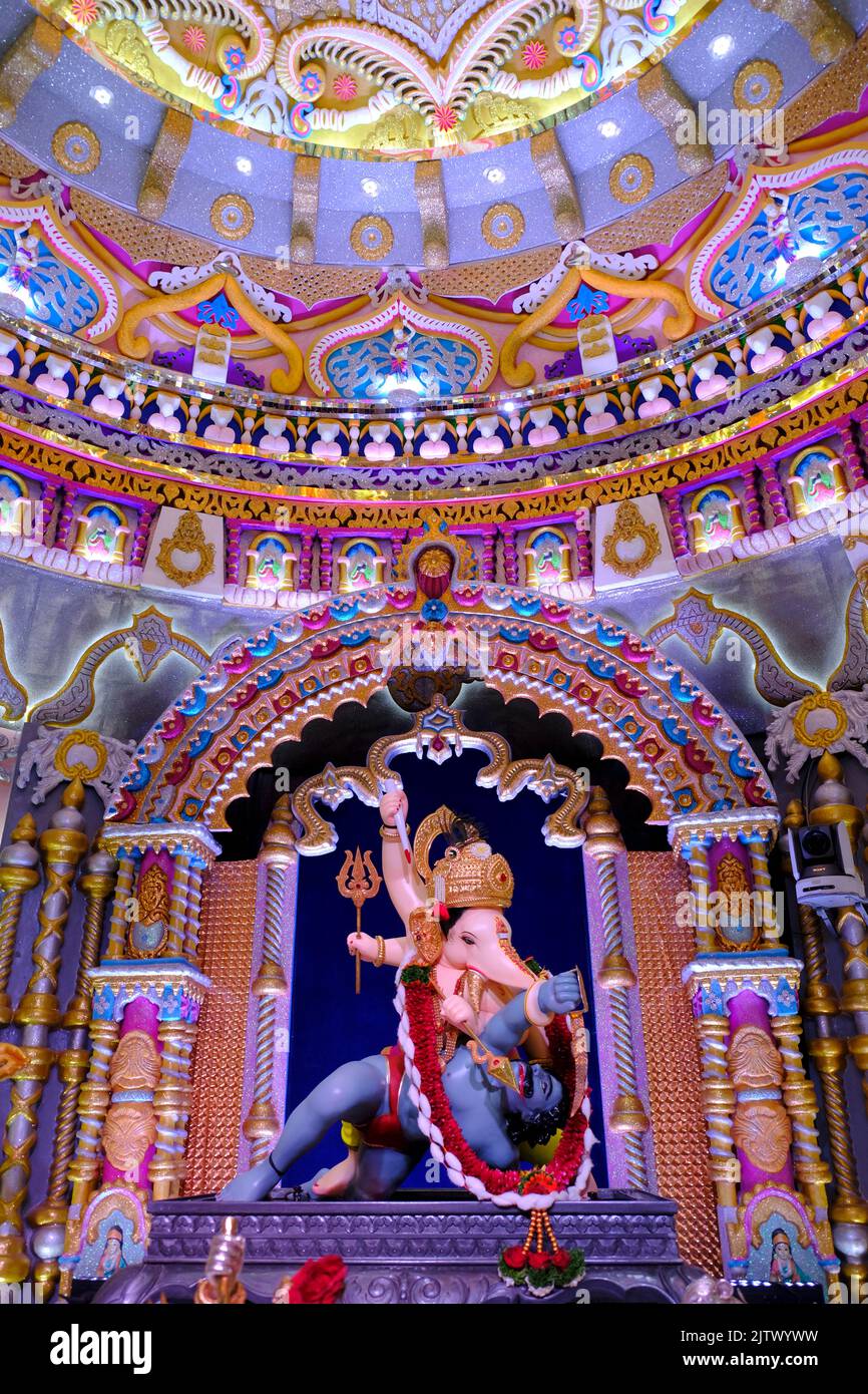 Bhausaheb rangari ganpati hi-res stock photography and images - Alamy