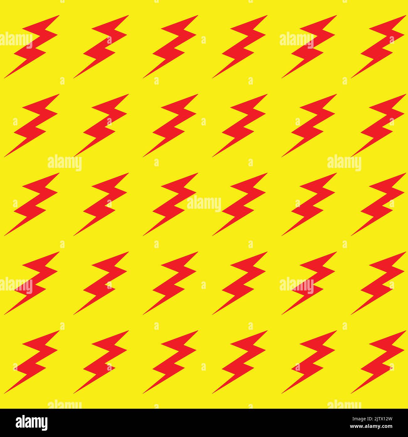 Lightning pattern retro abstract seamless print of fast energy bolt hi ...