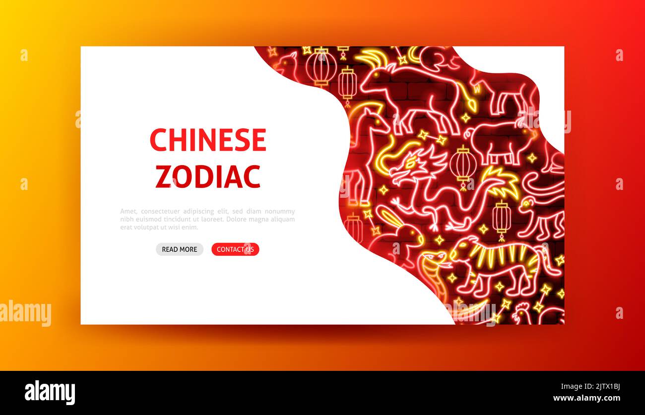 Tiger chinese zodiac neon hi-res stock photography and images - Alamy