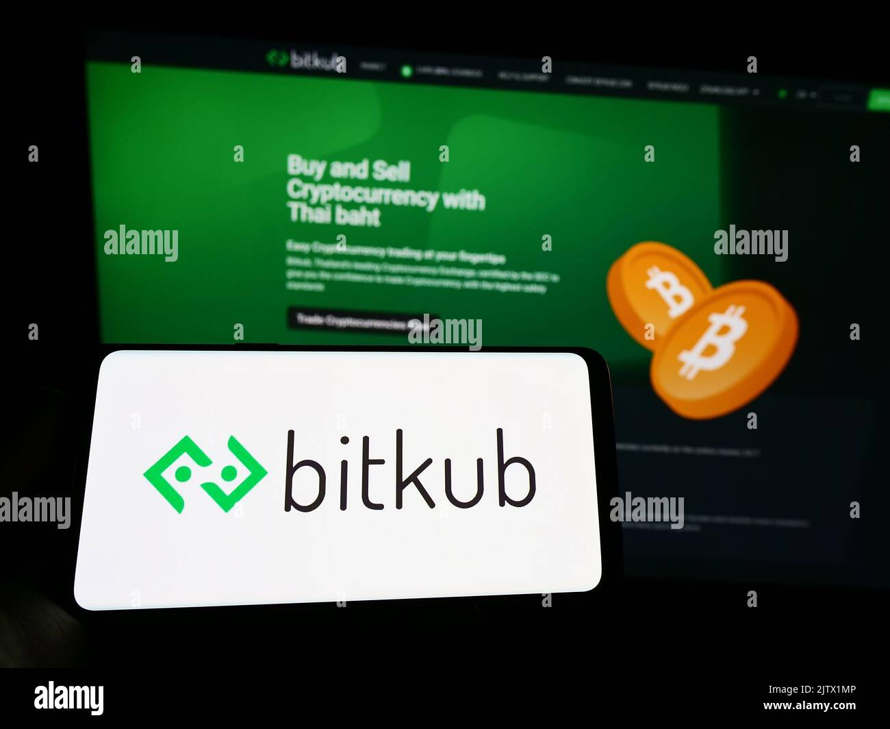Bitkub online hi-res stock photography and images - Alamy