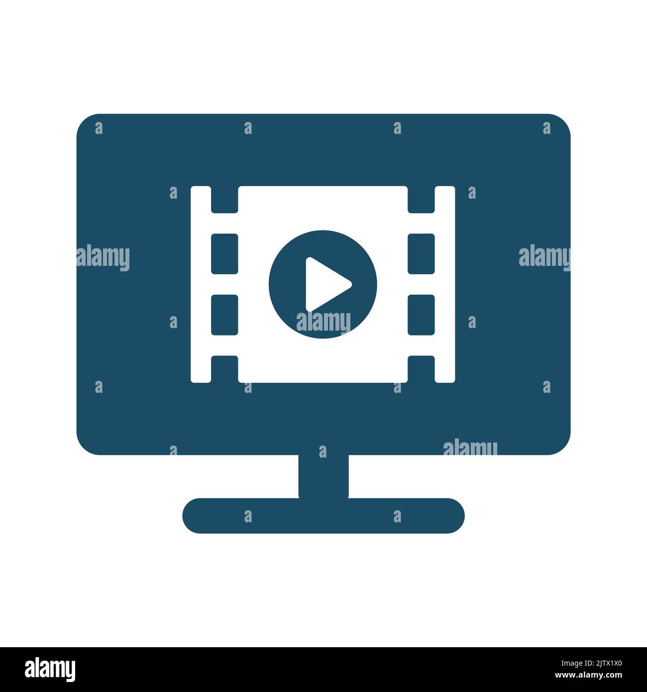 Apps on tv screen Cut Out Stock Images & Pictures - Alamy