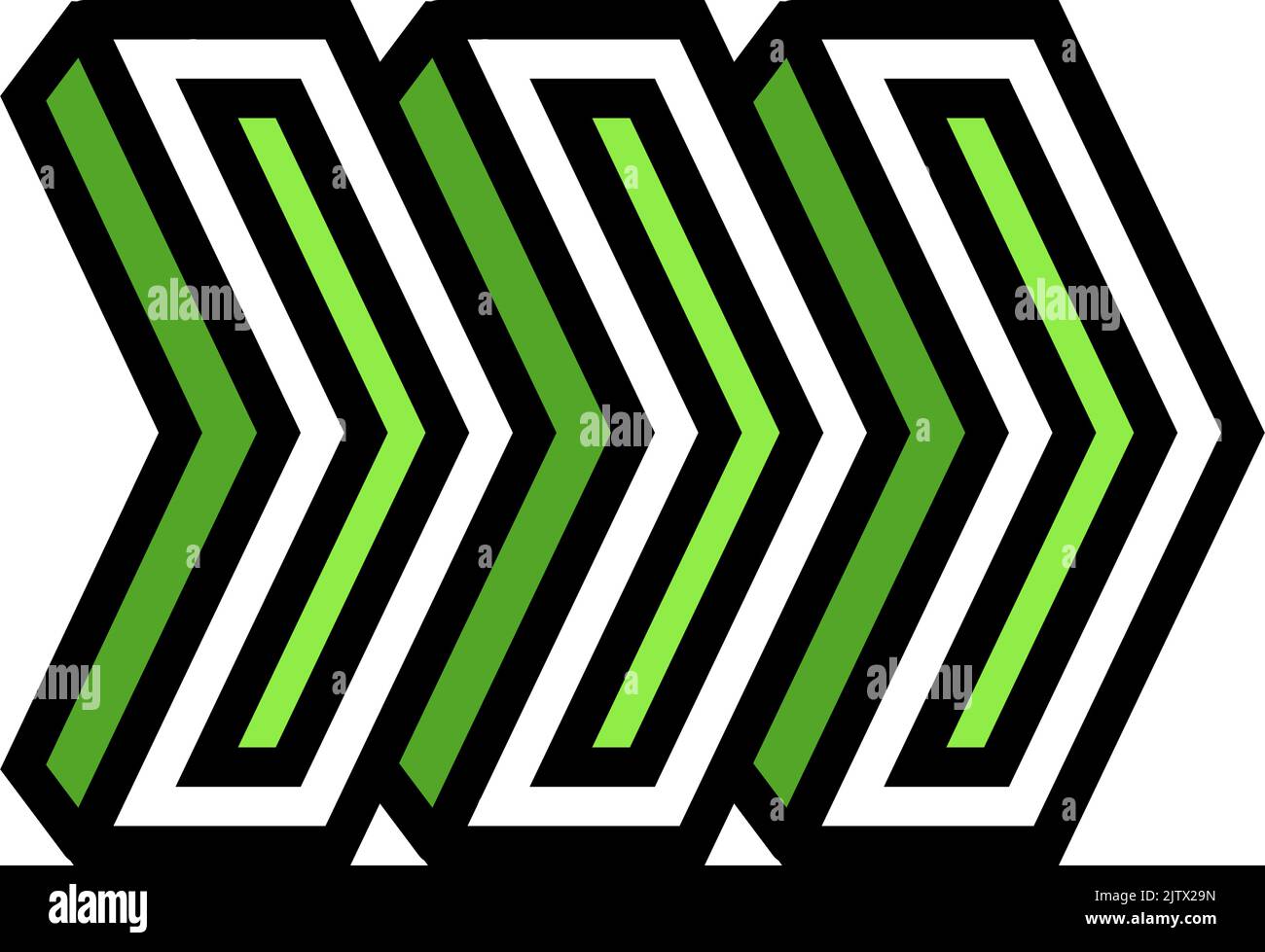 direction arrow color icon vector illustration Stock Vector Image & Art ...