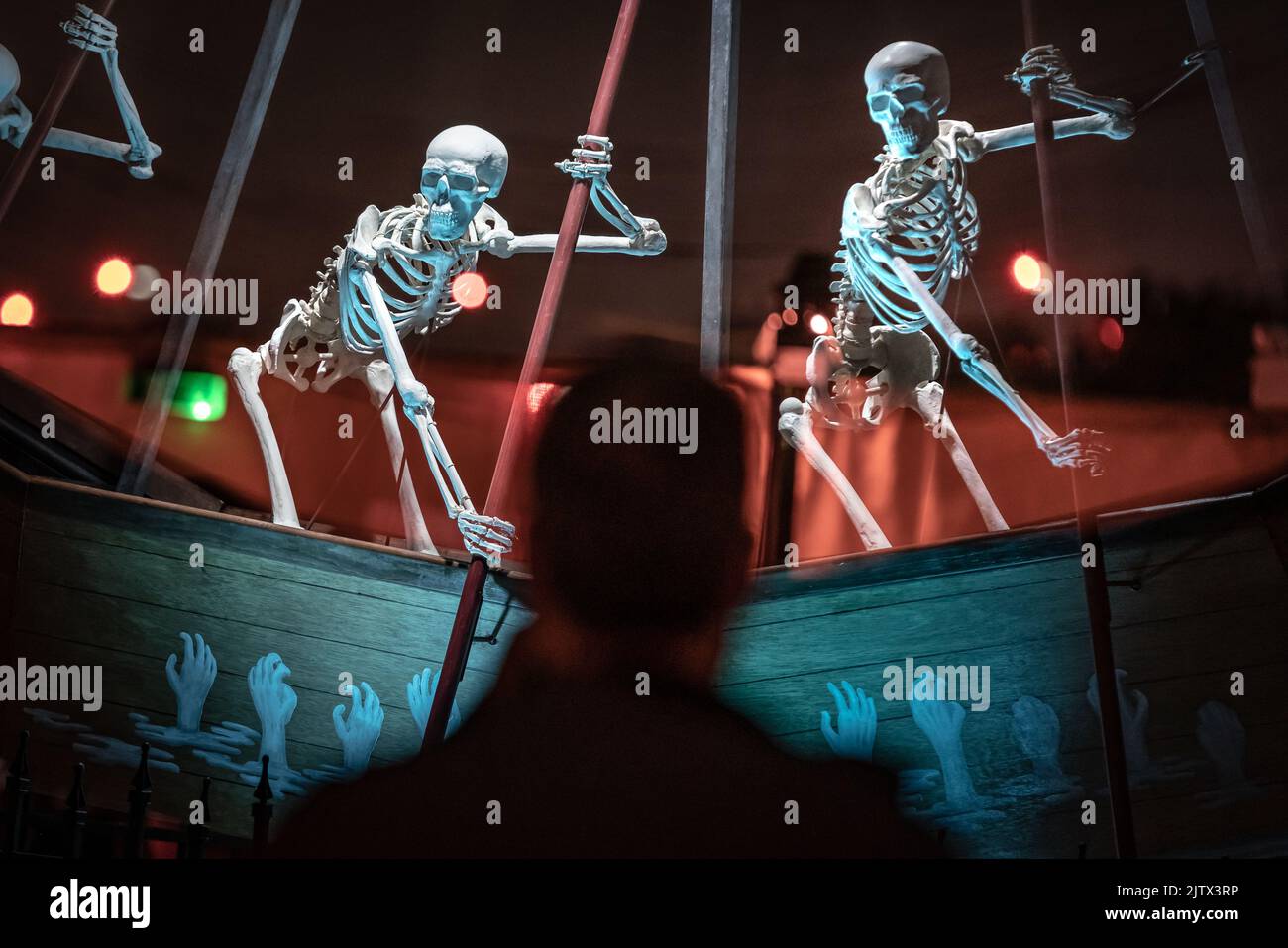 London, UK. 1st September 2022. Charon Wheel: 32ft rotating zoetrope ...