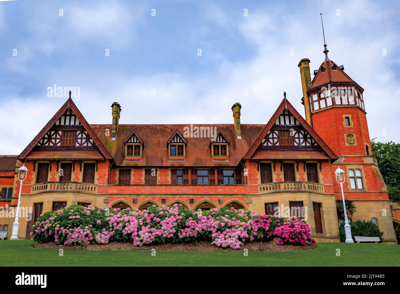 San Sebastian, Spain - June 26 2021: Palacio Miramar, 19th-century ...