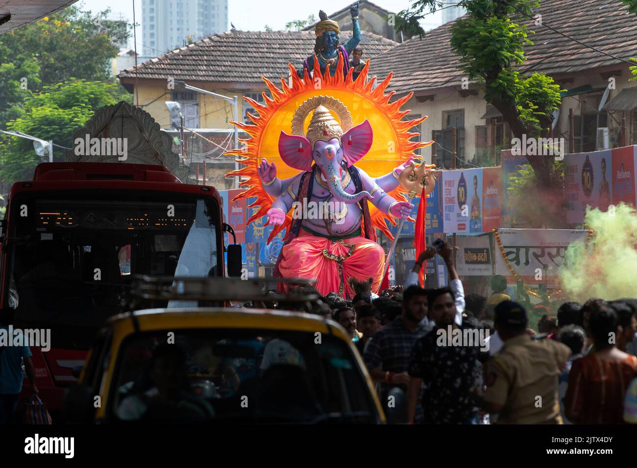 The image of Famous Tejukaya Ganpati was taken in Mumbai, India Stock ...