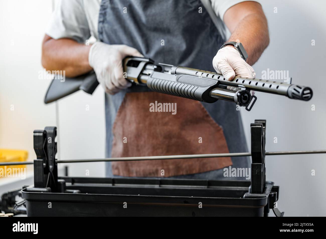 Disassembling weapons hi-res stock photography and images - Alamy