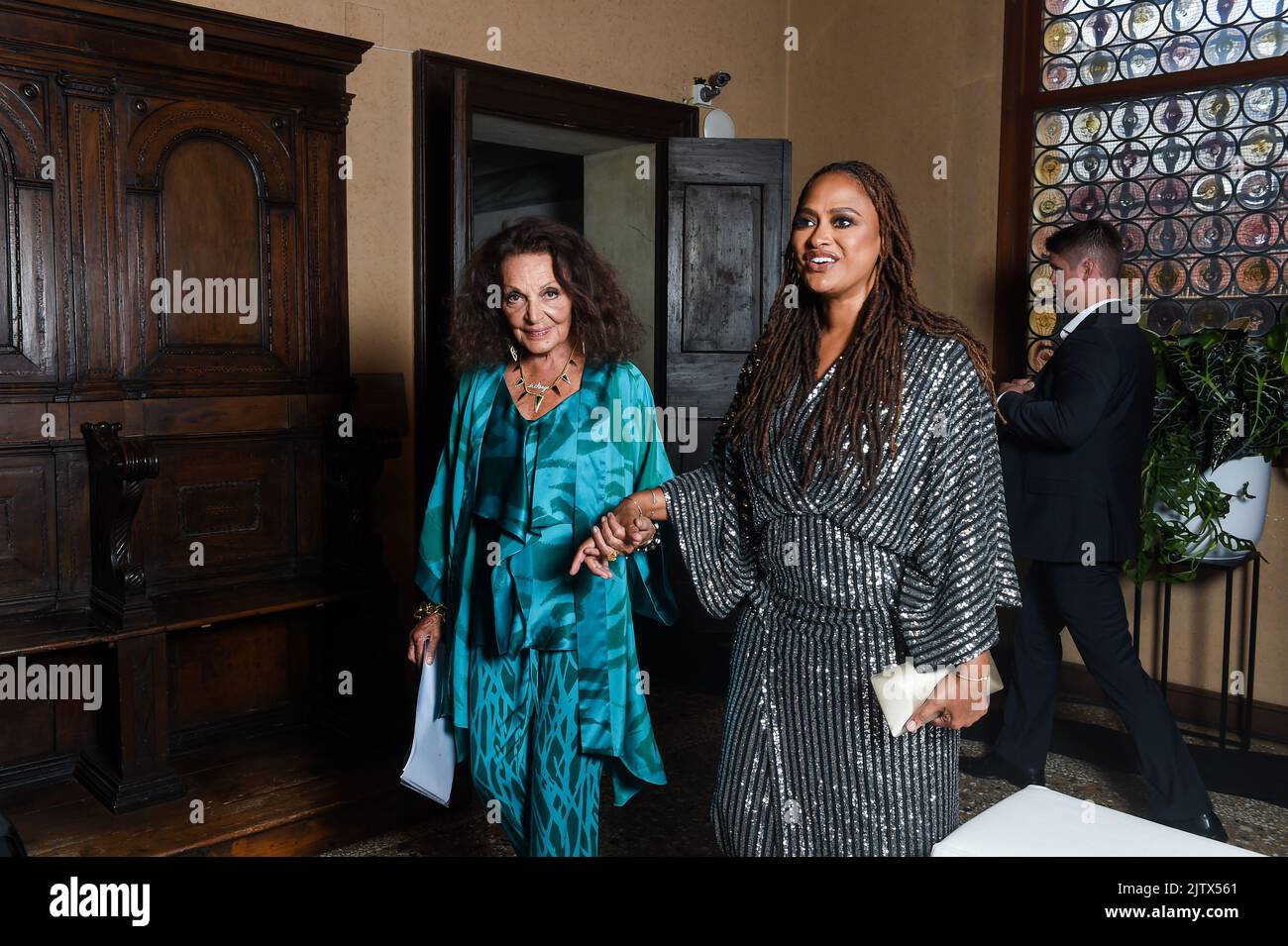 Diane Von Furstenberg , Ava DuVernay 79th Venice Film Festival DVF Awards 2022 Venice, Italy 1st ...