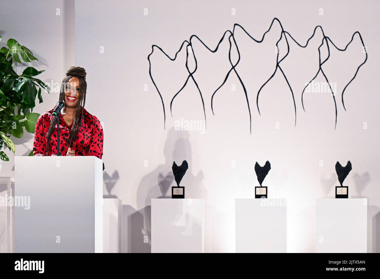 Chimamanda Ngozi Adichie 79th Venice Film Festival DVF Awards 2022 Venice, Italy 1st September ...