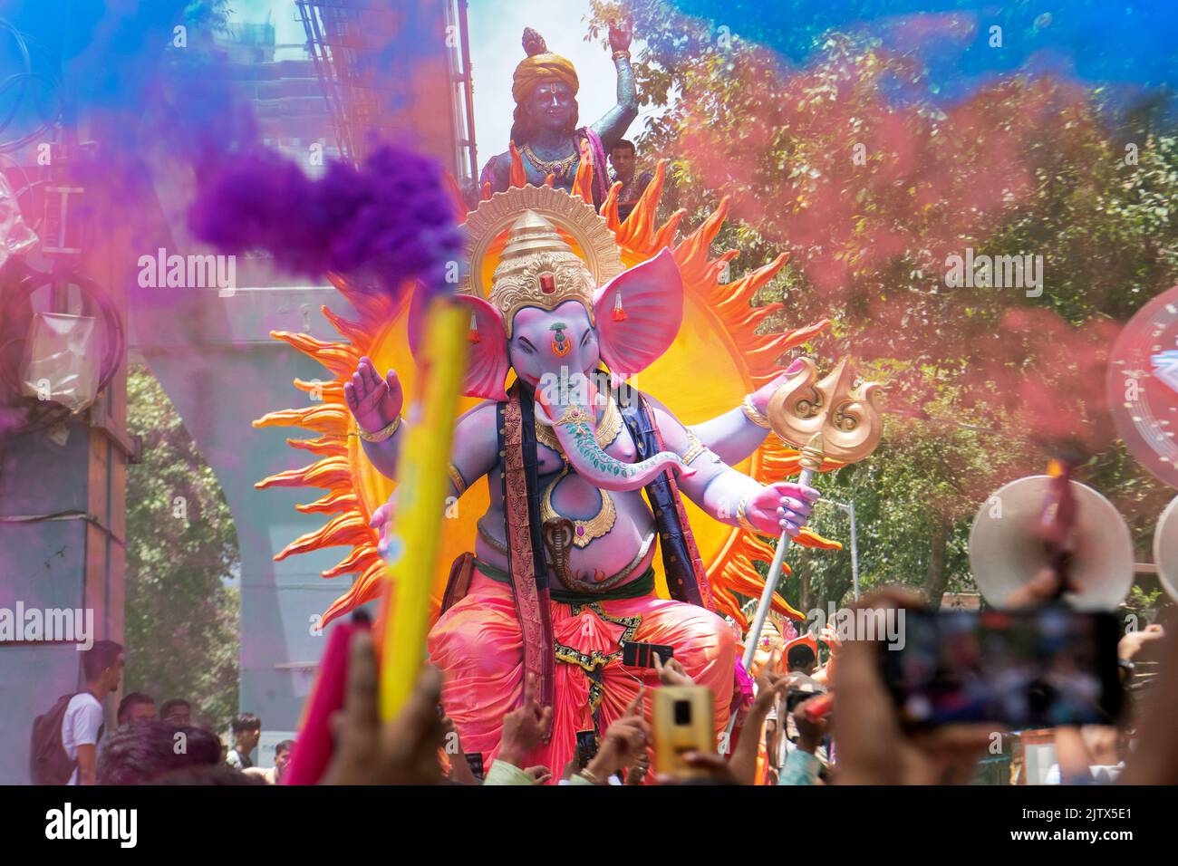 The image of Famous Tejukaya Ganpati was taken in Mumbai, India Stock ...