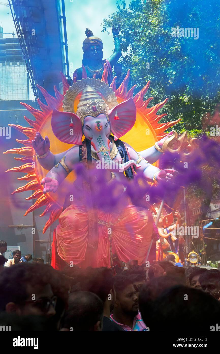The image of Famous Tejukaya Ganpati was taken in Mumbai, India Stock ...
