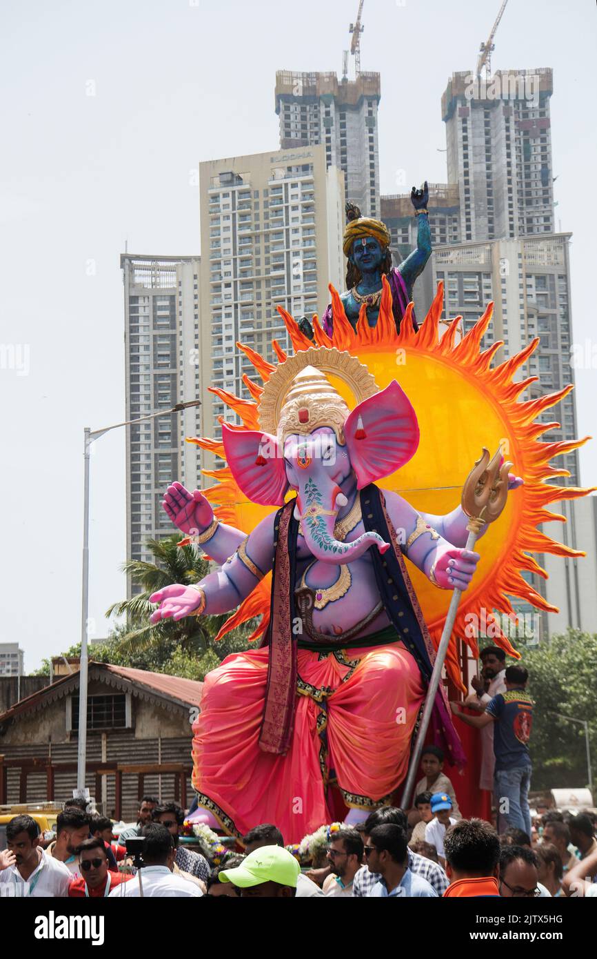 The image of Famous Tejukaya Ganpati was taken in Mumbai, India Stock ...