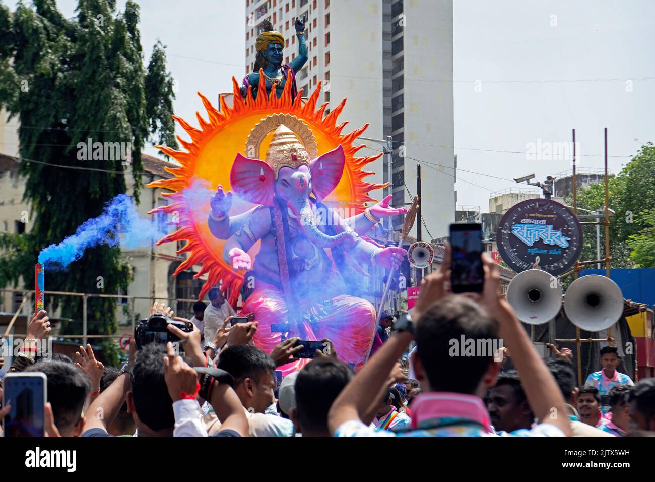 The image of Famous Tejukaya Ganpati was taken in Mumbai, India Stock ...