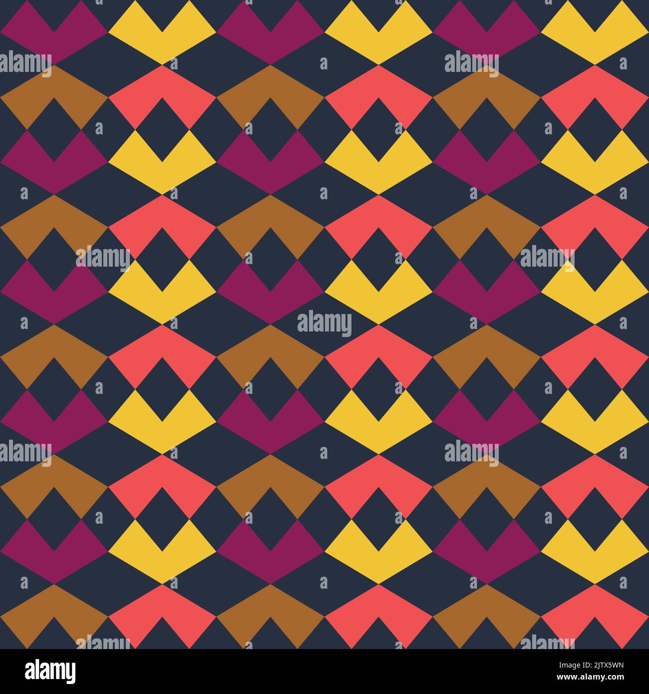 Spain tessellation seamless pattern. Abstract geometric background ...