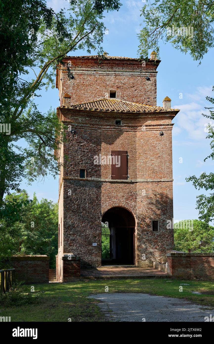 Mesola (Fe), Italia, La Torre Abate, architettura idraulica del XVI ...