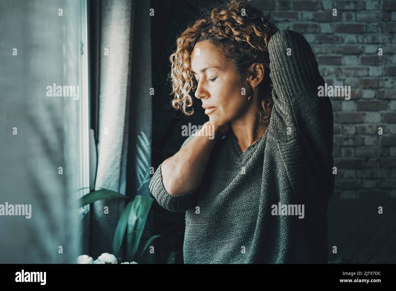 Stretching massaging hi-res stock photography and images - Alamy