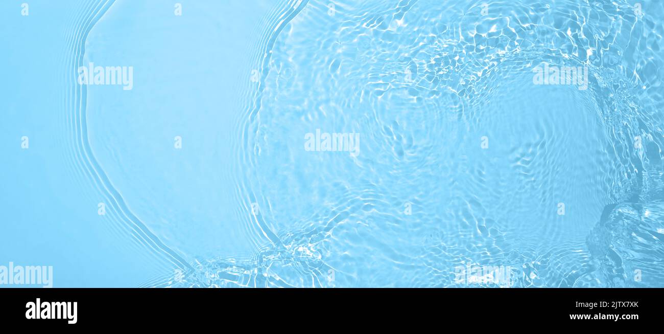 transparent blue clear calm water surface wave texture Stock Photo - Alamy