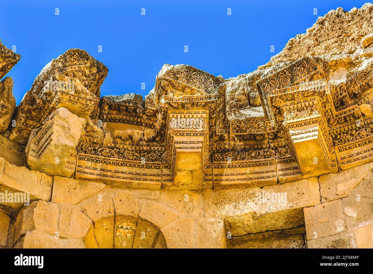 Jerash nymphaeum hi-res stock photography and images - Alamy