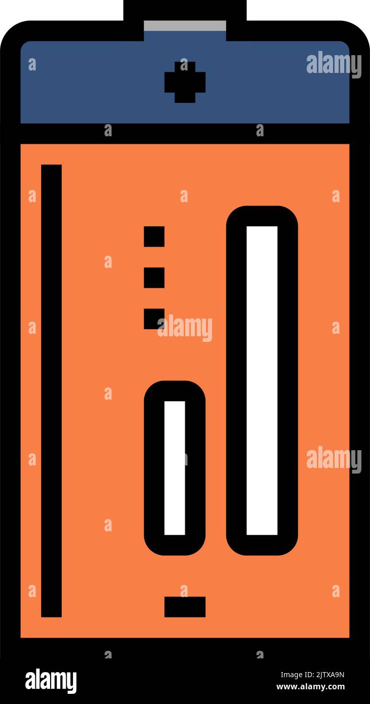 D cell battery Stock Vector Images - Alamy