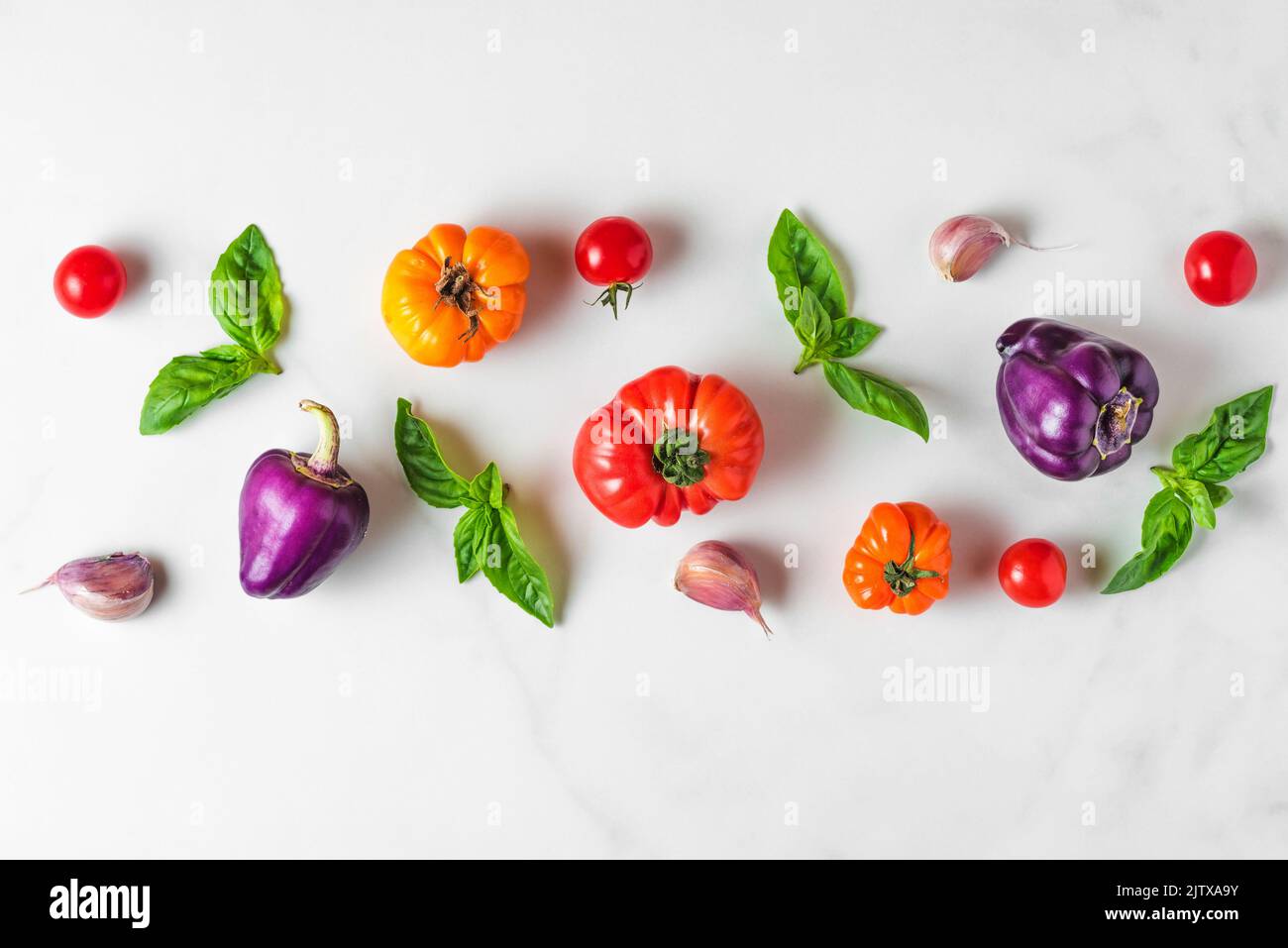Food layout hi-res stock photography and images - Alamy