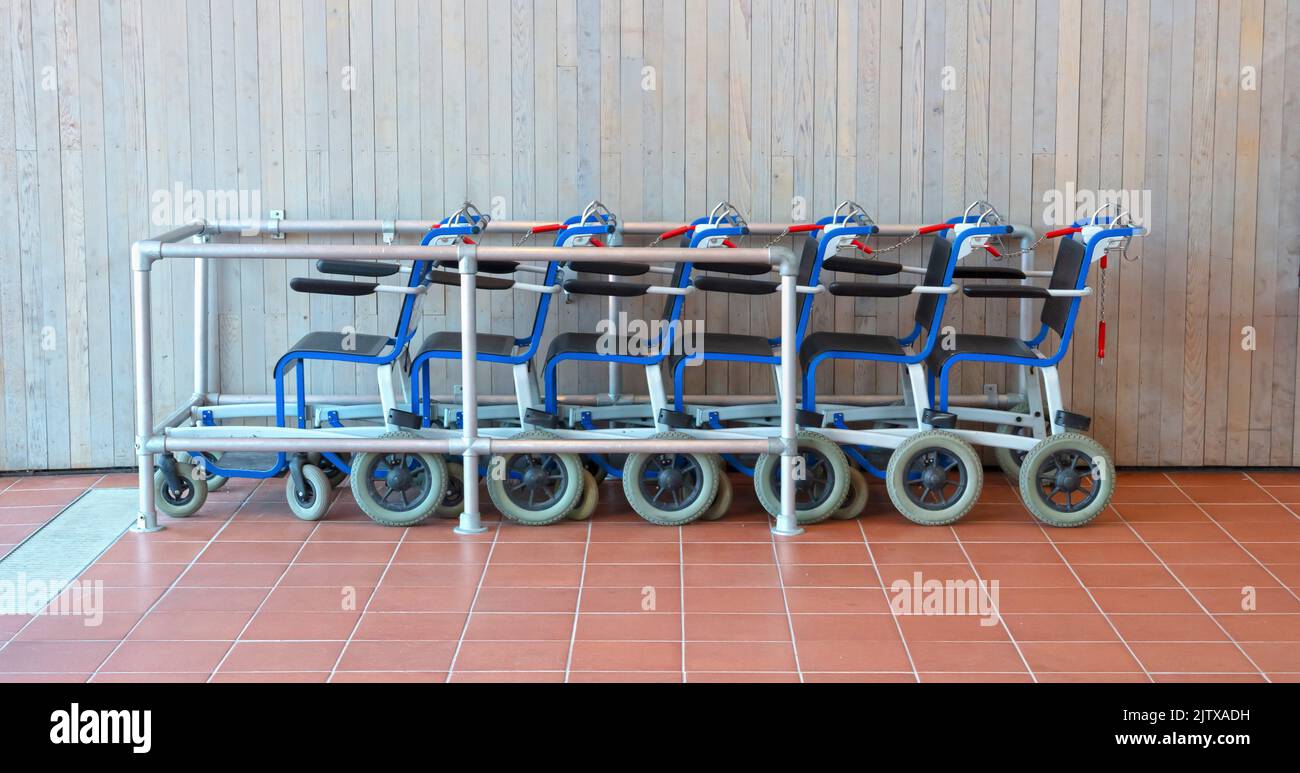 Chained chairs hi-res stock photography and images - Alamy