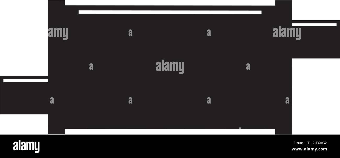 Motorcycle exhaust vector image, this image can be used for exhaust ...