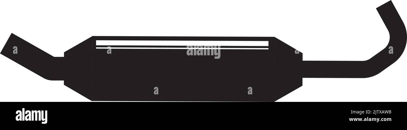 Motorcycle exhaust vector image, this image can be used for exhaust ...